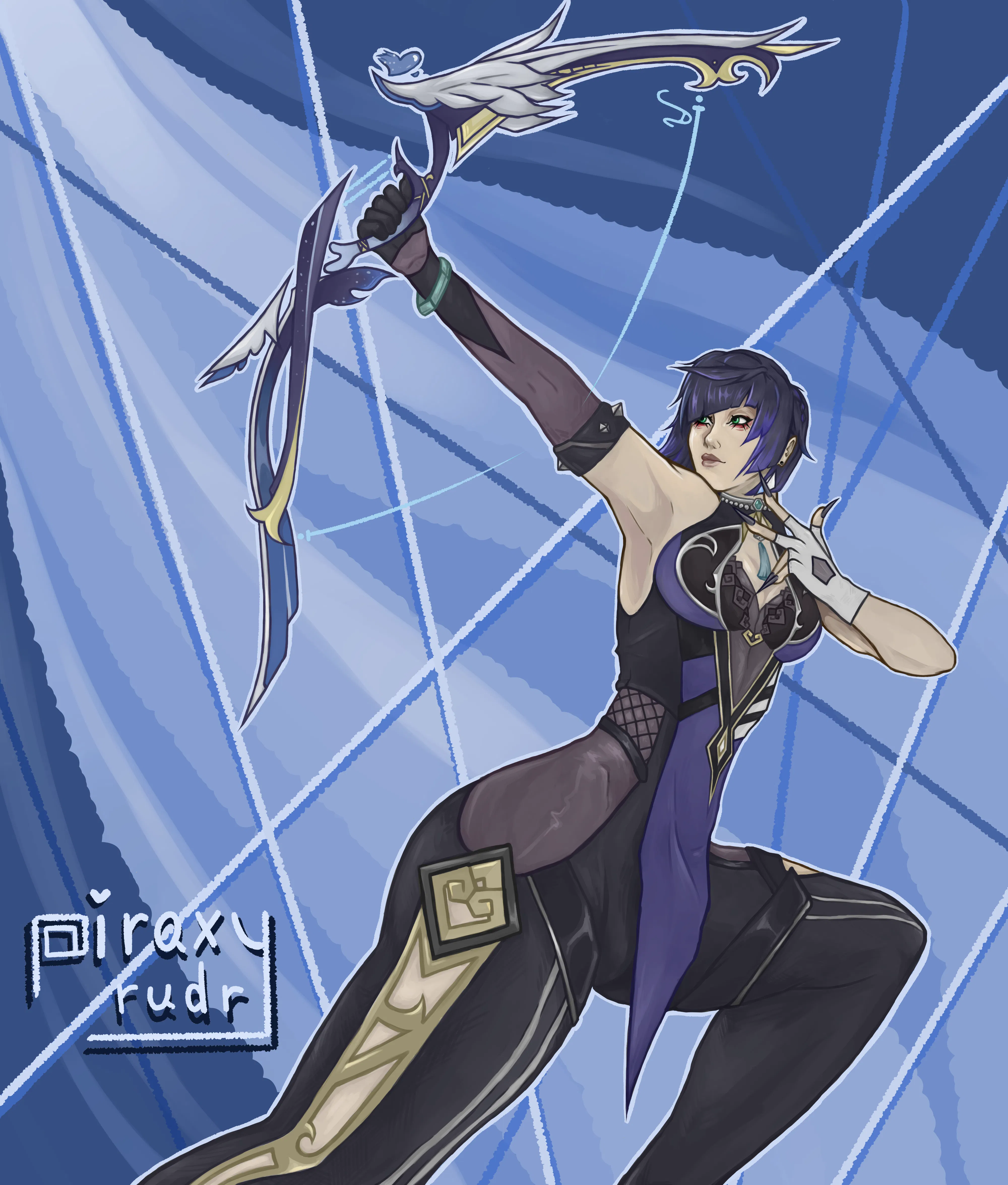 art for my favorite hydro woman Genshin Impact | HoYoLAB