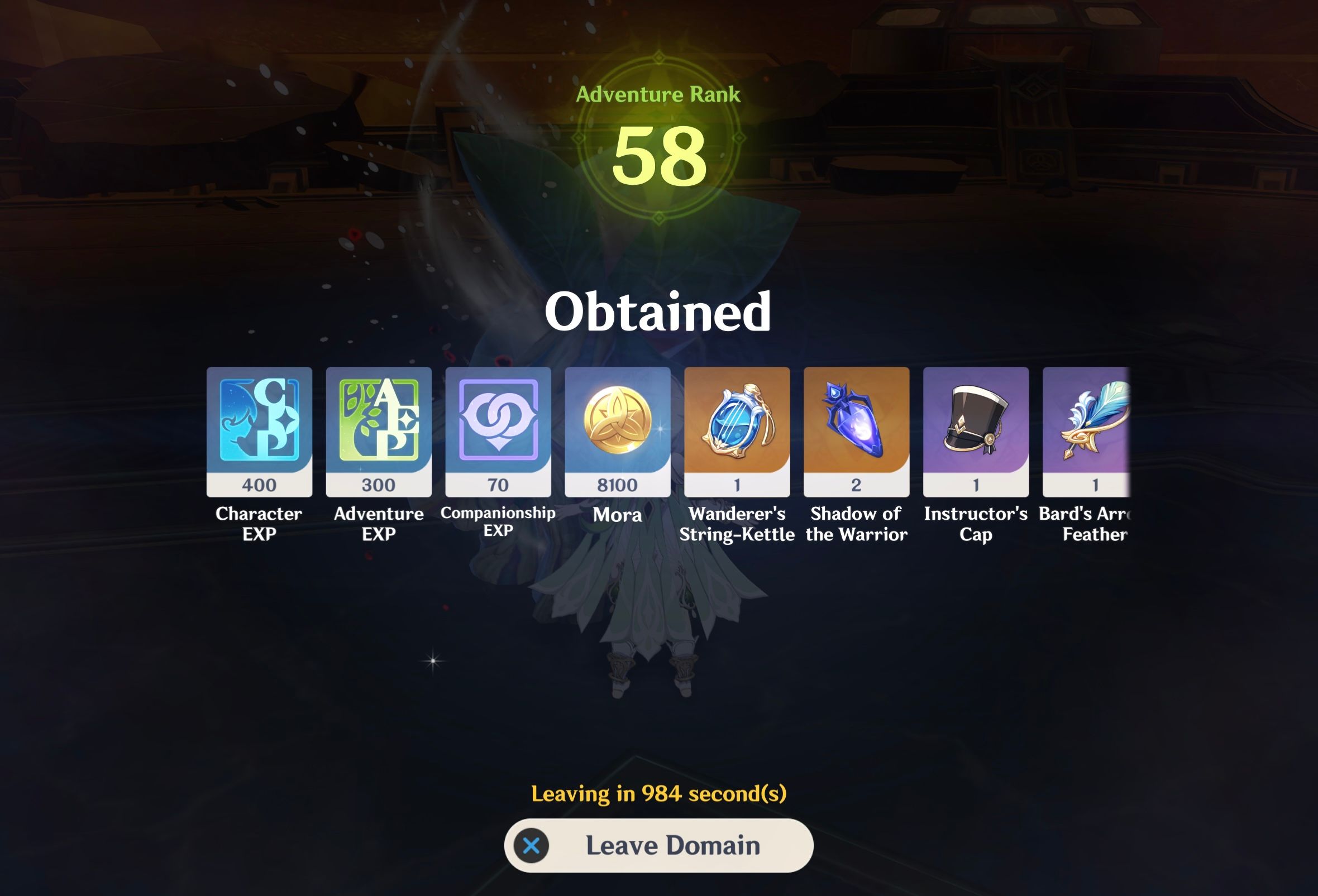 I hit ar58! Genshin Impact | HoYoLAB