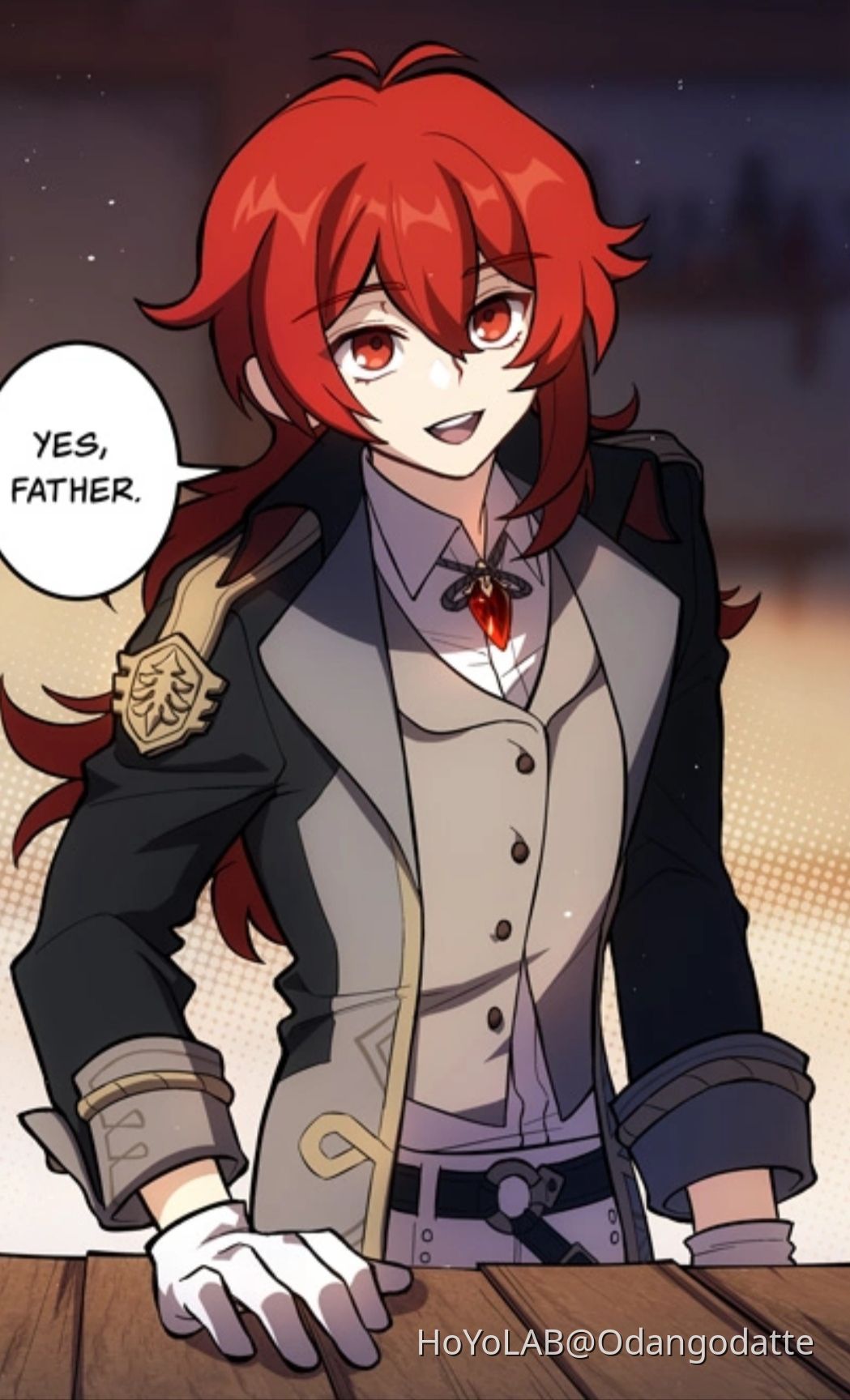 ️🧵Teen Diluc [1/...] Genshin Impact | HoYoLAB