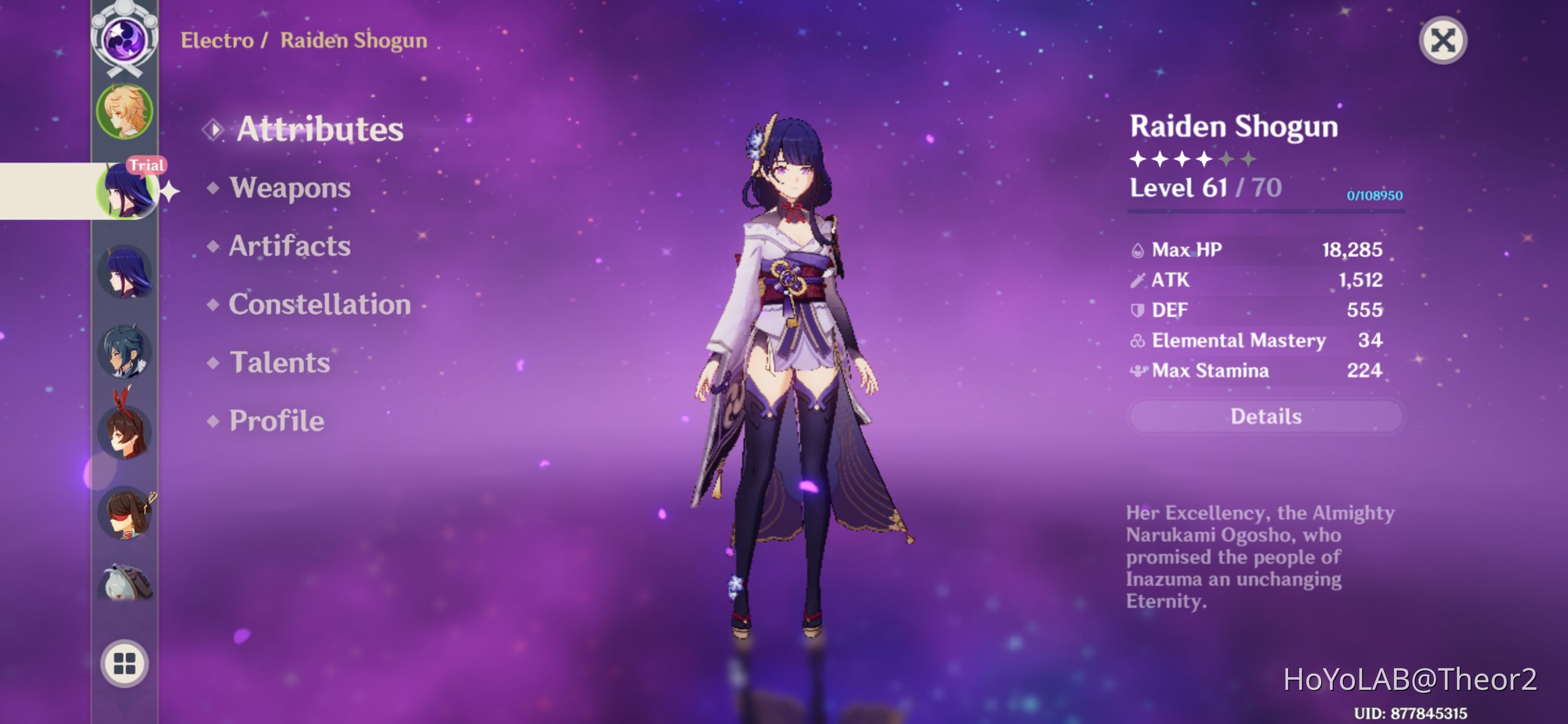 Raiden Shogun Genshin Impact | HoYoLAB