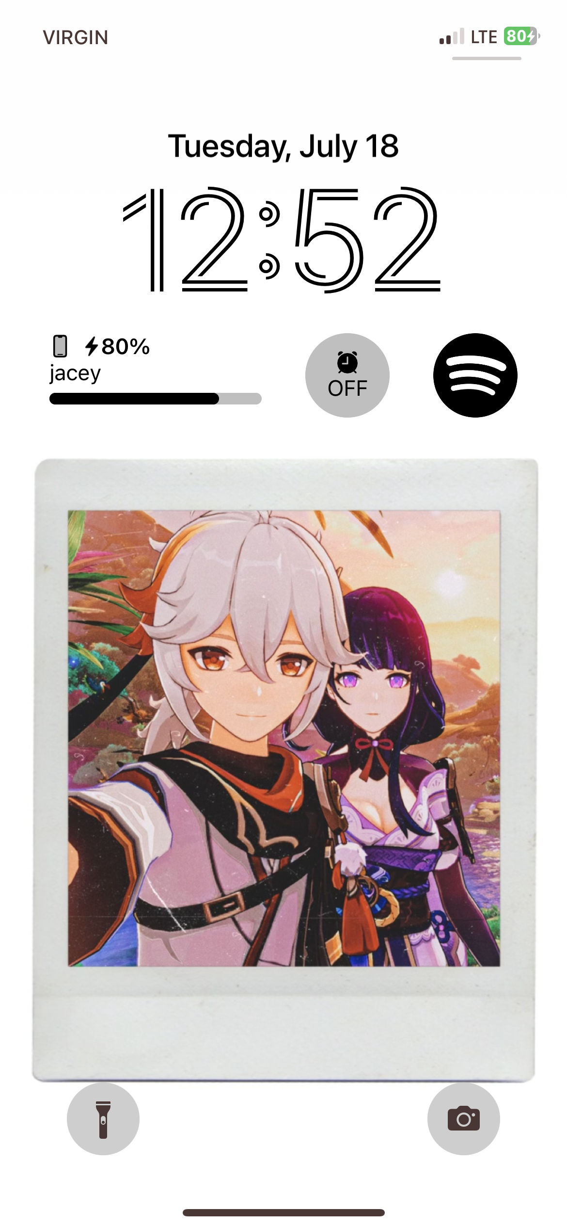 what would you rate my lock screen and homescreen? 🧐 Genshin Impact | HoYoLAB