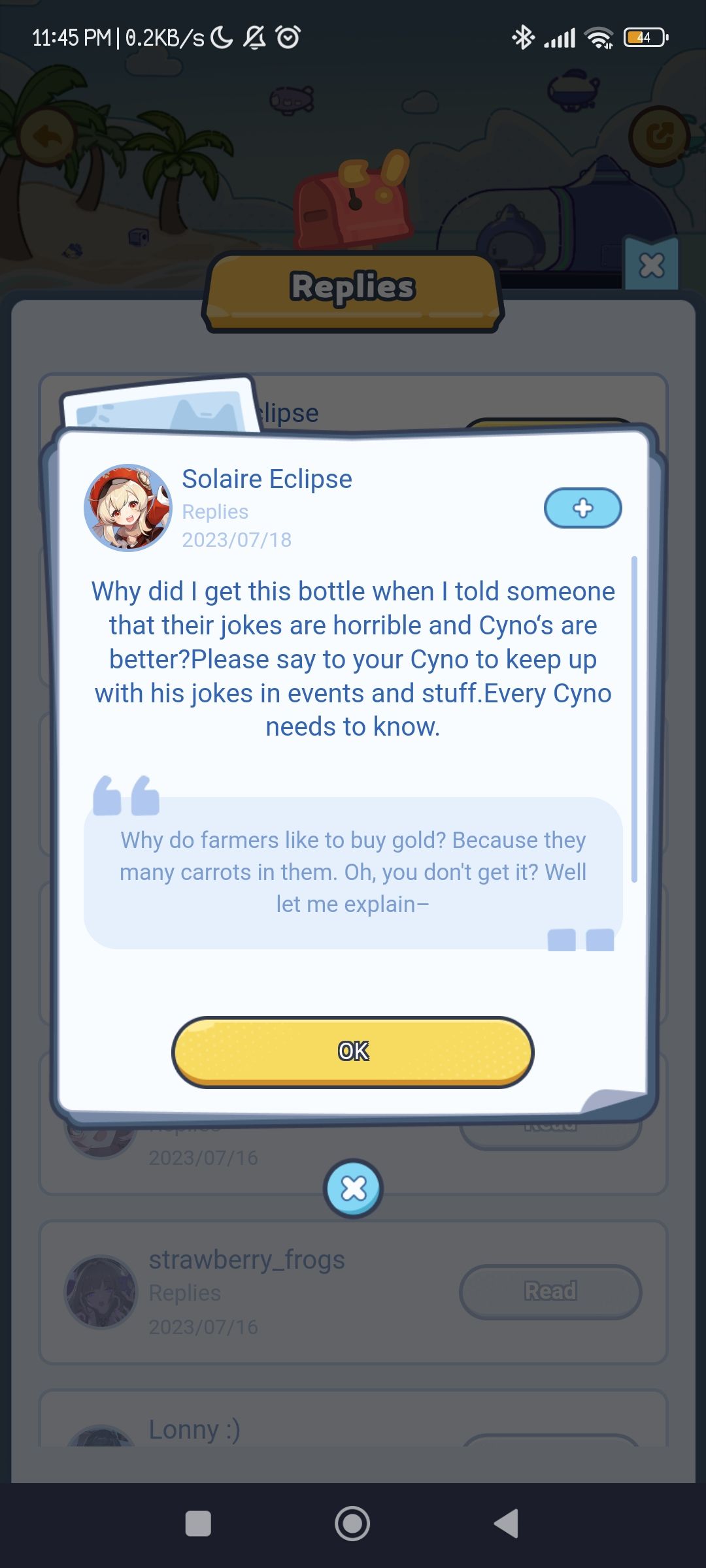 We Love Cynos Jokes Hoyolab