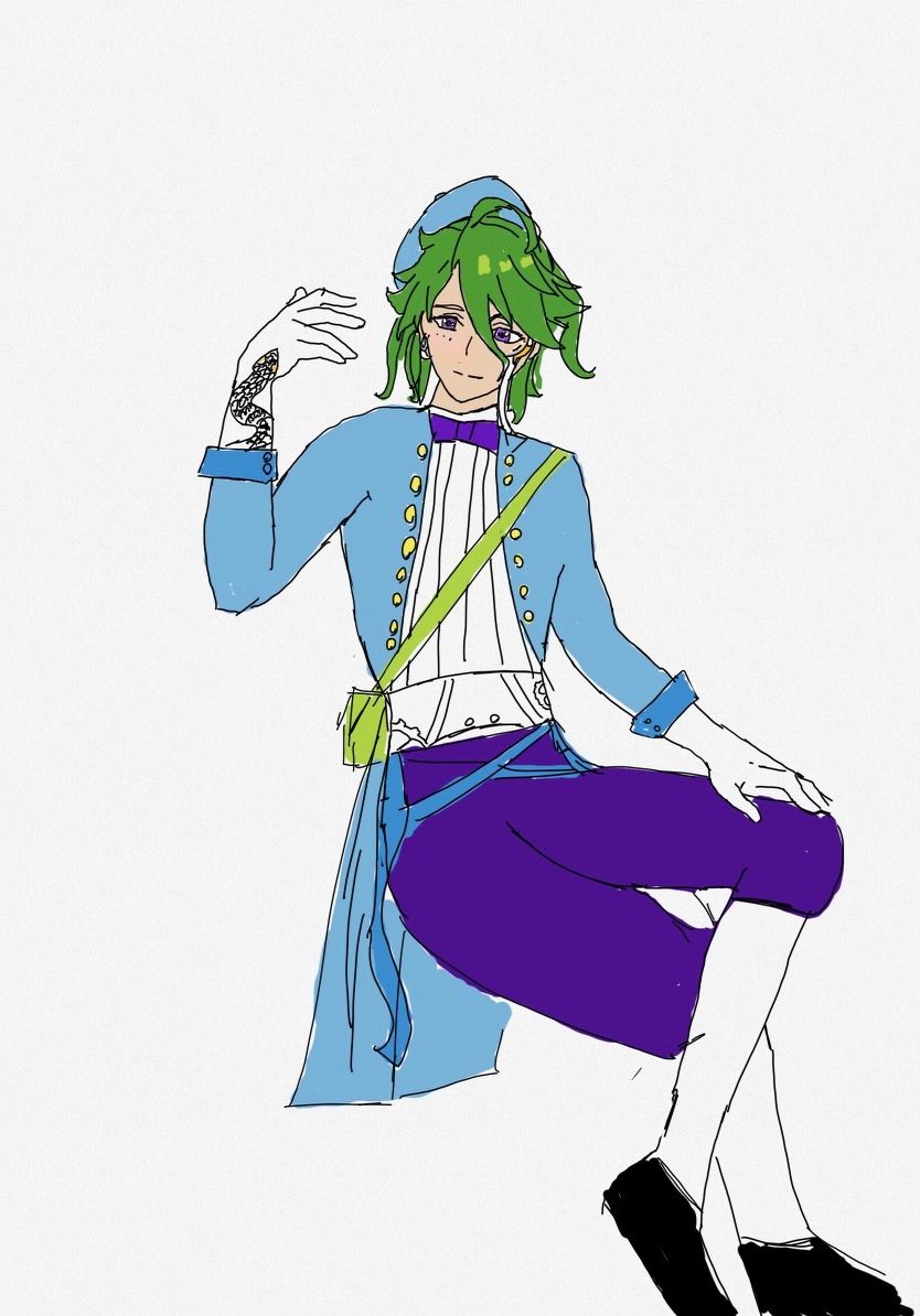 Baizhu if he was from Fontaine (Baizhu redesign!) Genshin Impact | HoYoLAB