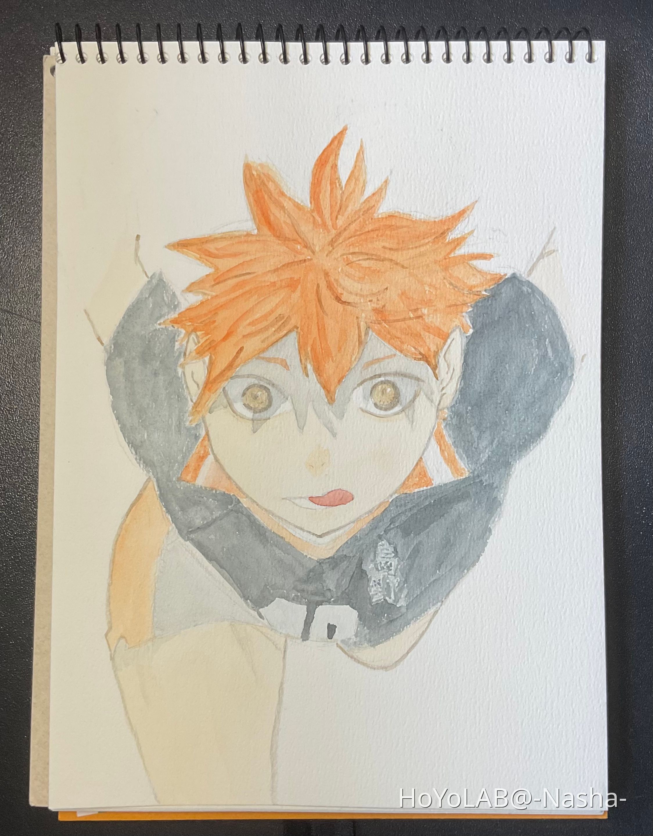 Hinata Shoyo Haikyuu art Genshin Impact | HoYoLAB