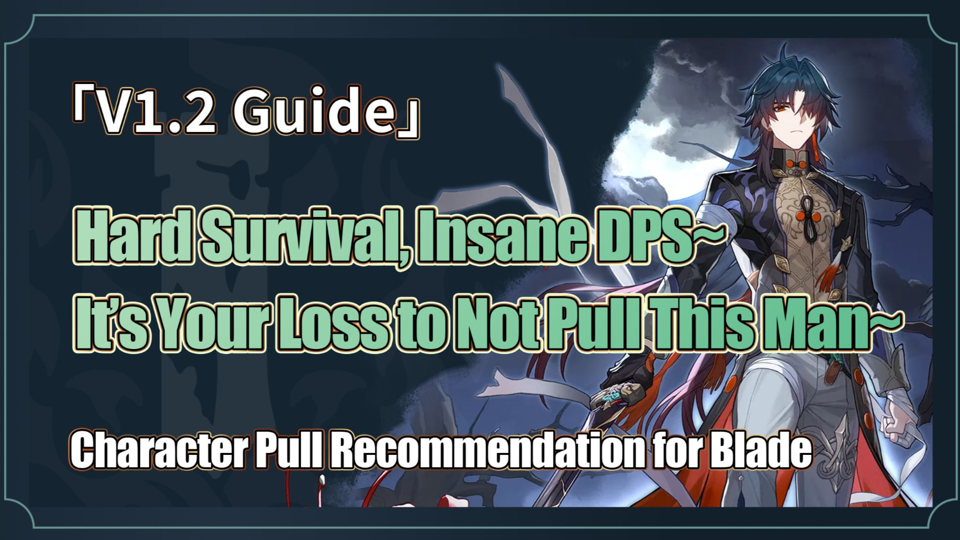 [V1.2 Guide] Hard Survival, Insane DPS~ It's Your Loss to Not Pull This ...