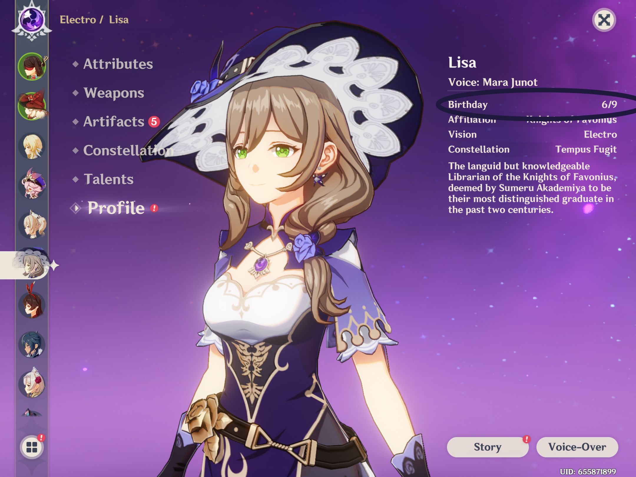 Lisa is sus, change my mind. Genshin Impact | HoYoLAB