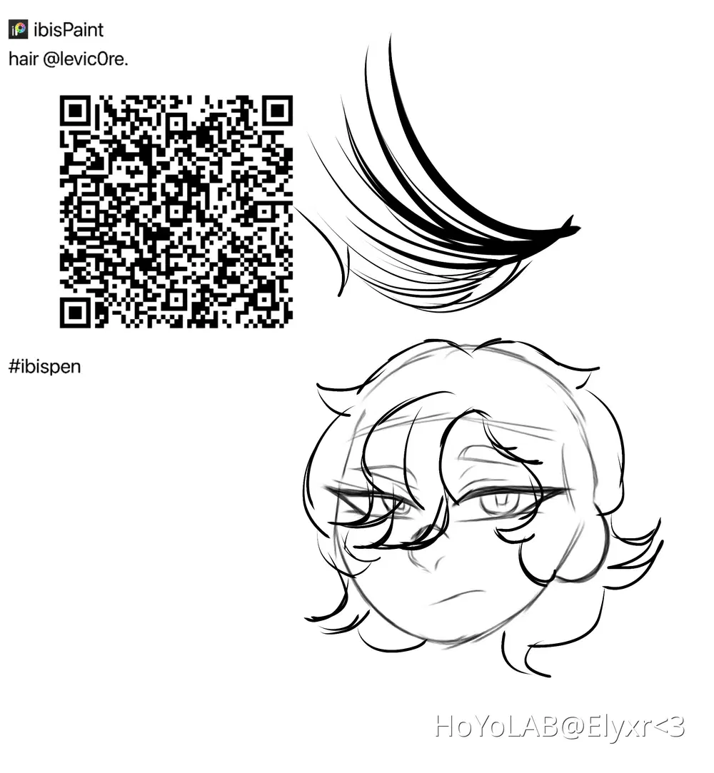 how to draw a head on ibispaint x
