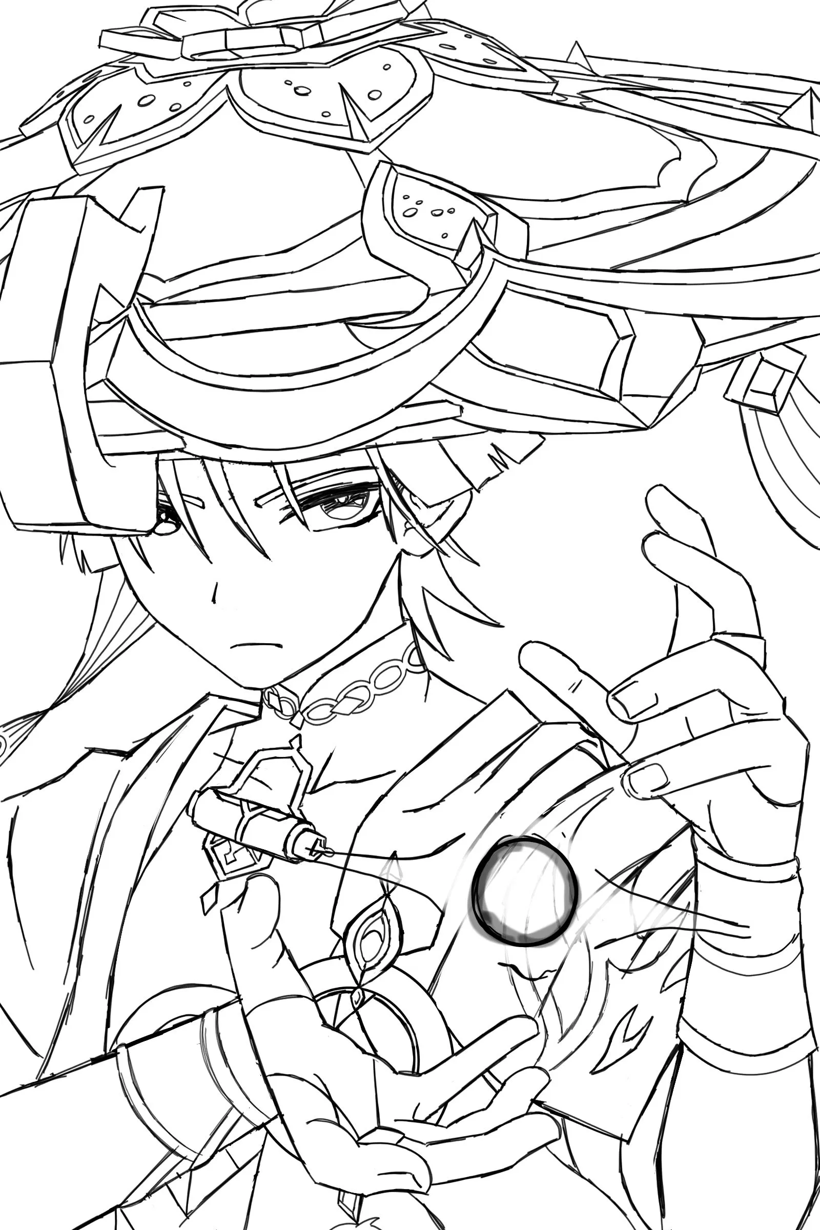 Here's my fan art of Wanderer for the "Eons Adrift" Wanderer fanart ...