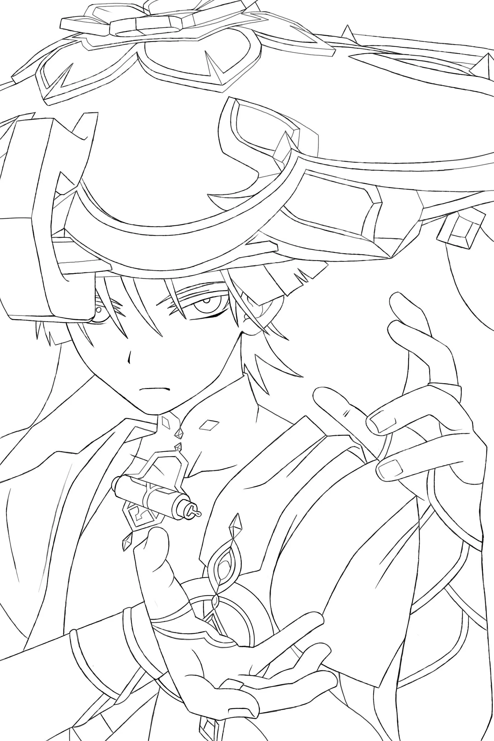 Here's my fan art of Wanderer for the "Eons Adrift" Wanderer fanart ...