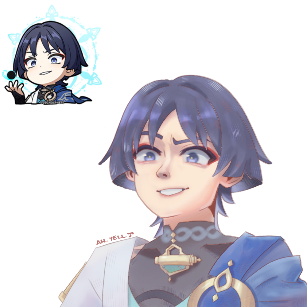 Scara Sticker in My Style Genshin Impact | HoYoLAB