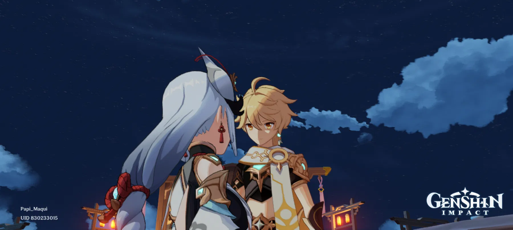 Aether x Shenhe. Genshin Impact | HoYoLAB