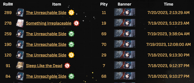 My Blade banner luck is insane Honkai: Star Rail | HoYoLAB