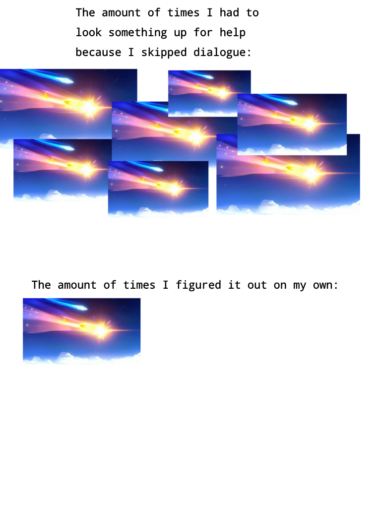 Skipping Dialogue be like: Genshin Impact | HoYoLAB