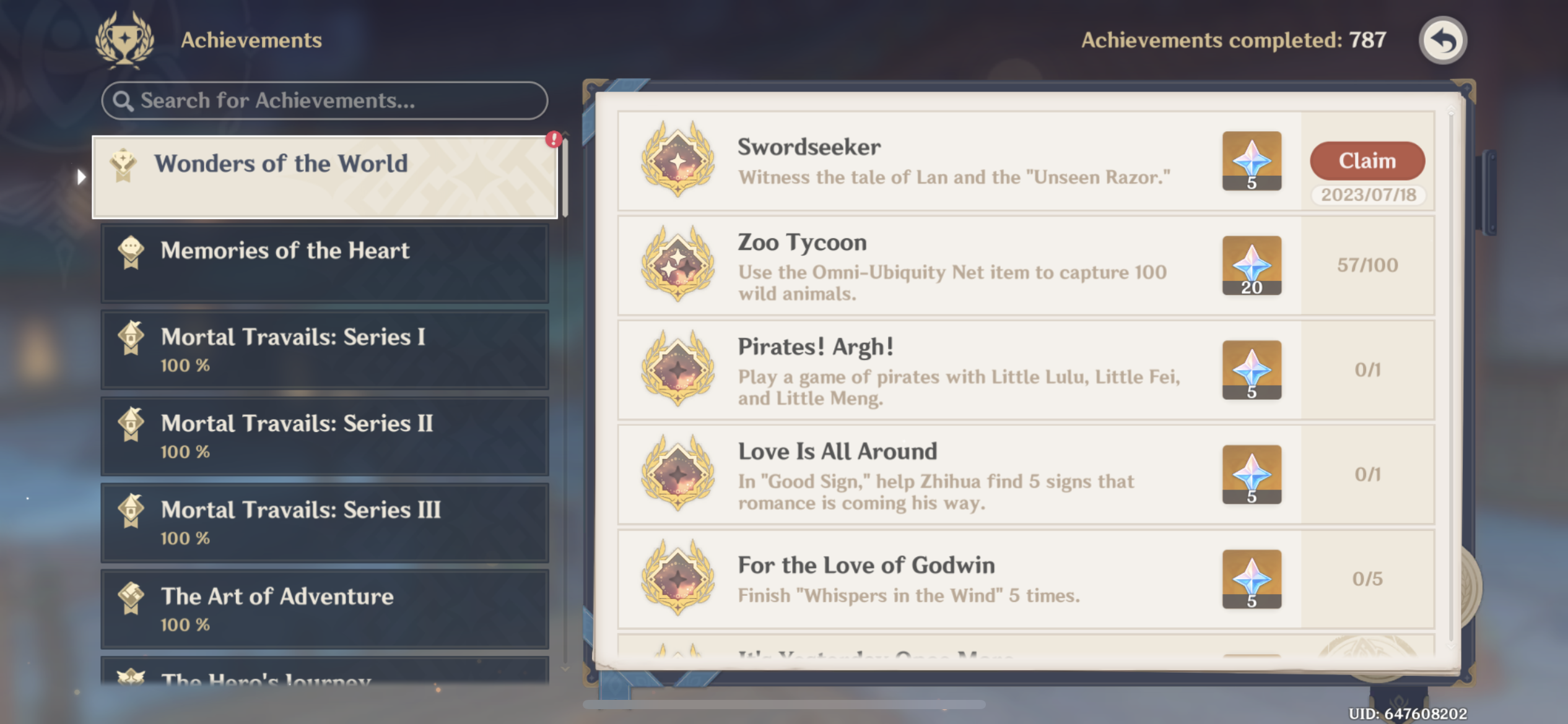 Finally got the Unseen Razor achievement Genshin Impact | HoYoLAB