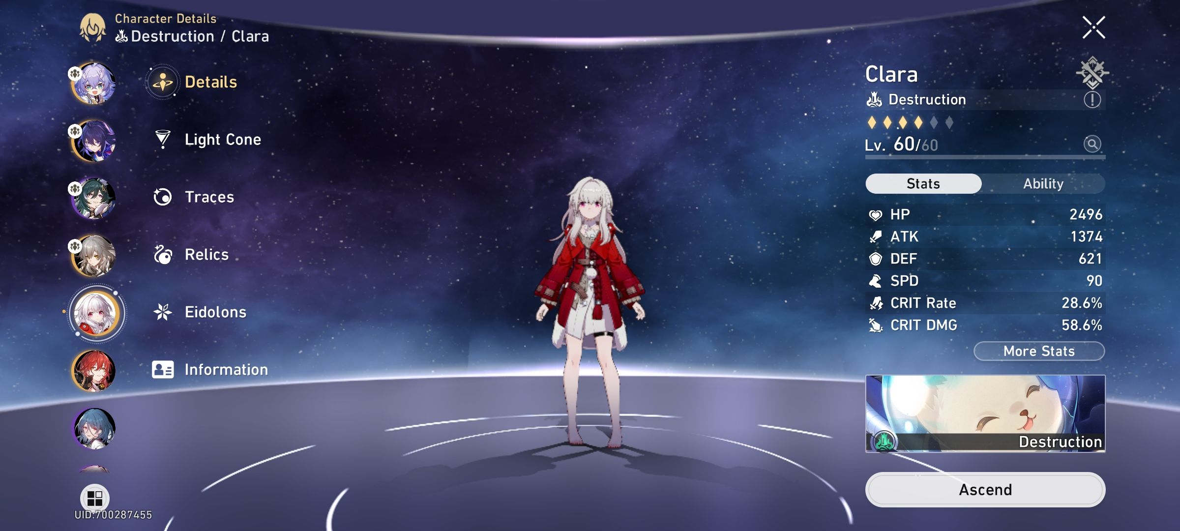 my Clara build Honkai: Star Rail | HoYoLAB
