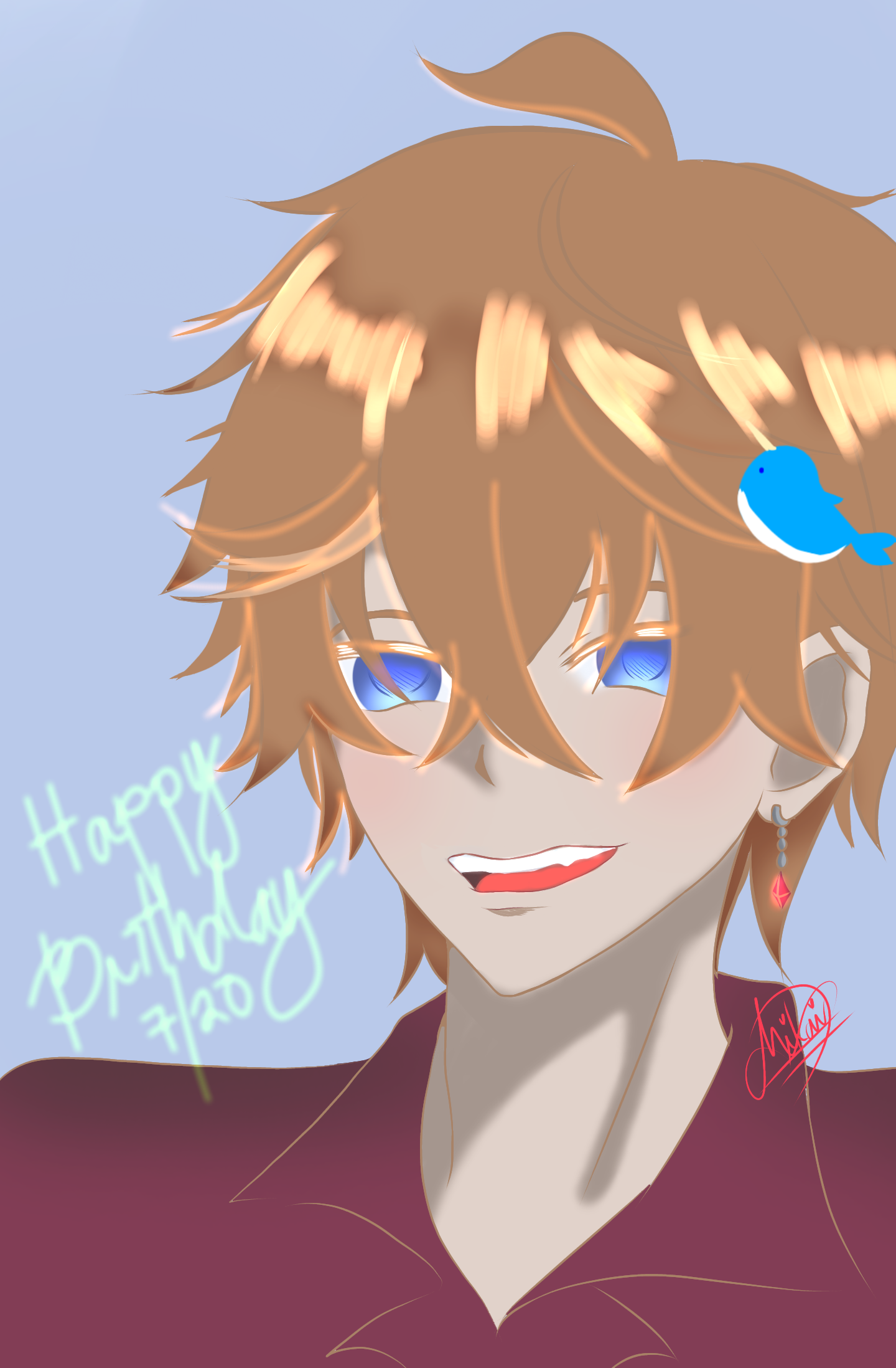 HAPPY BIRTHDAY CHILDE 🥳🎉💙🌊 Genshin Impact | HoYoLAB