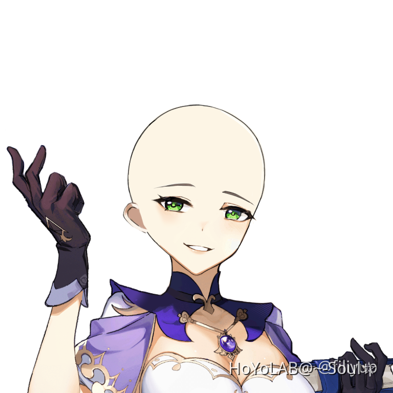 I dare you to re-draw Lisa's hair, DO NOT ADD HER OG HAIR Genshin ...