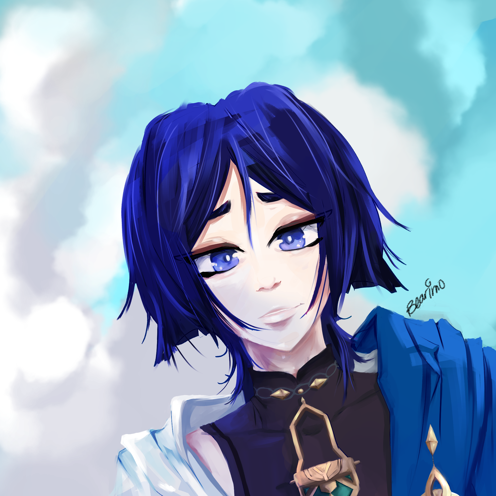 Wanderer Fan Art Contest Genshin Impact | HoYoLAB