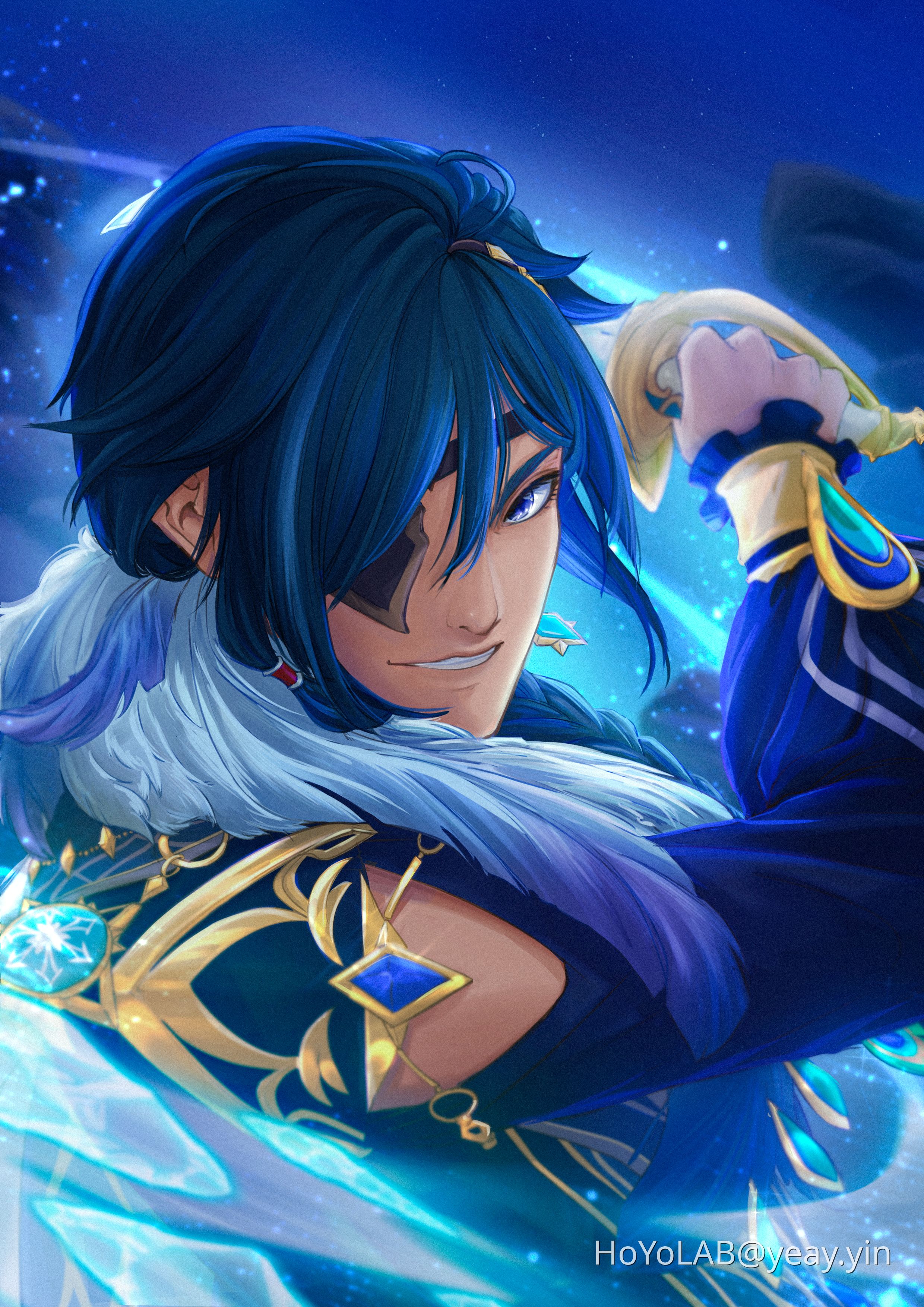 Dagger bandit when off & on duty Genshin Impact | HoYoLAB