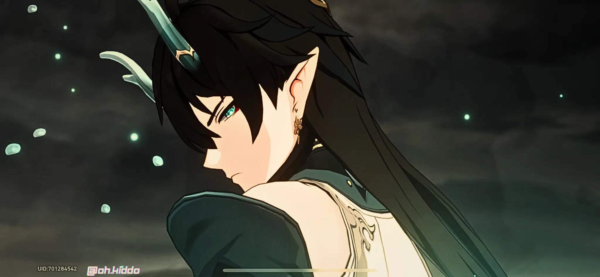 The look Dan Heng gave after that transformation gave me "main ...