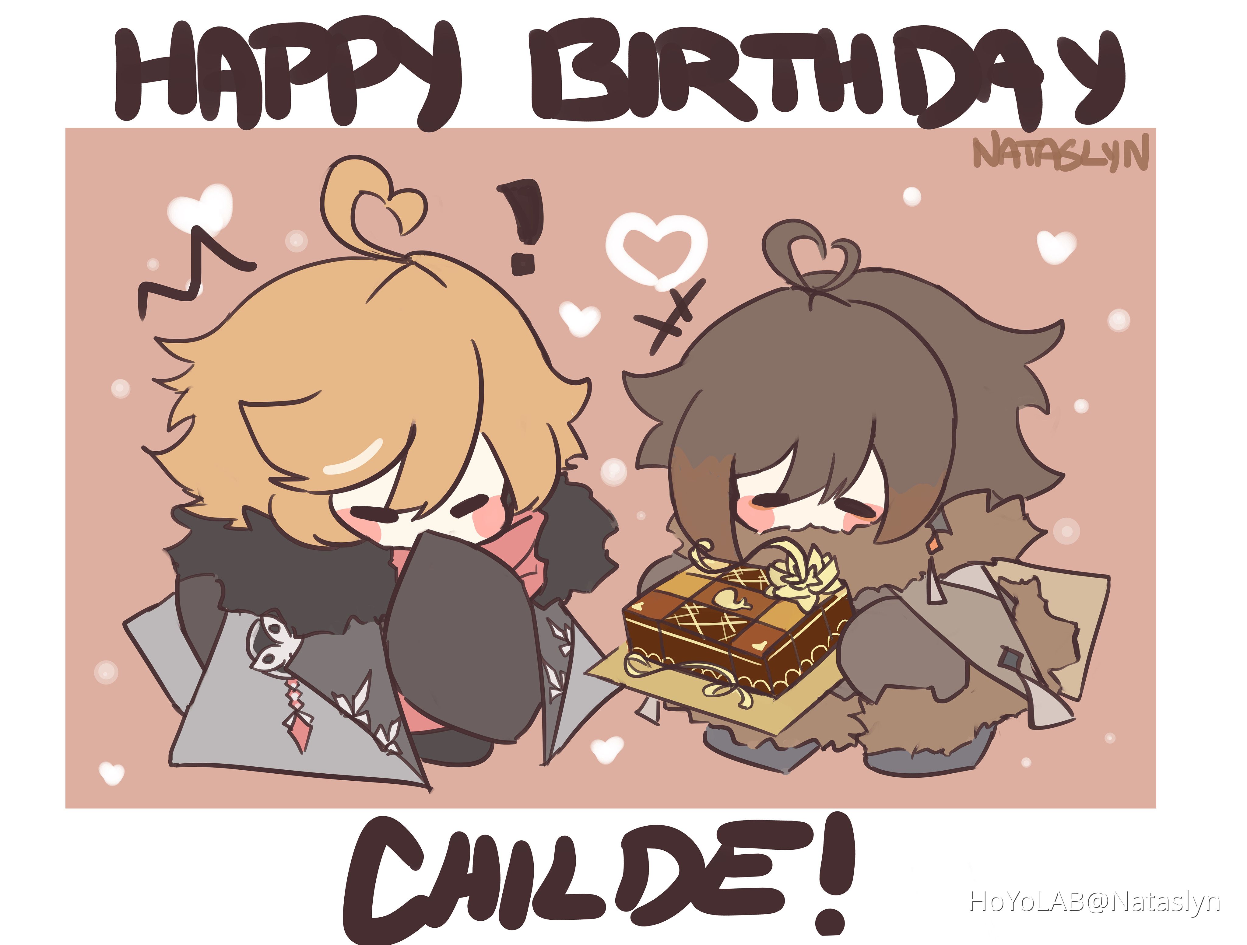 Happy Birthday Childe! Genshin Impact | HoYoLAB