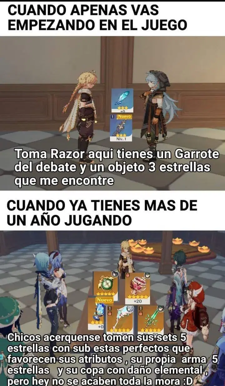 a quien le importa ojalá haga reír a alguien :> Genshin Impact | HoYoLAB