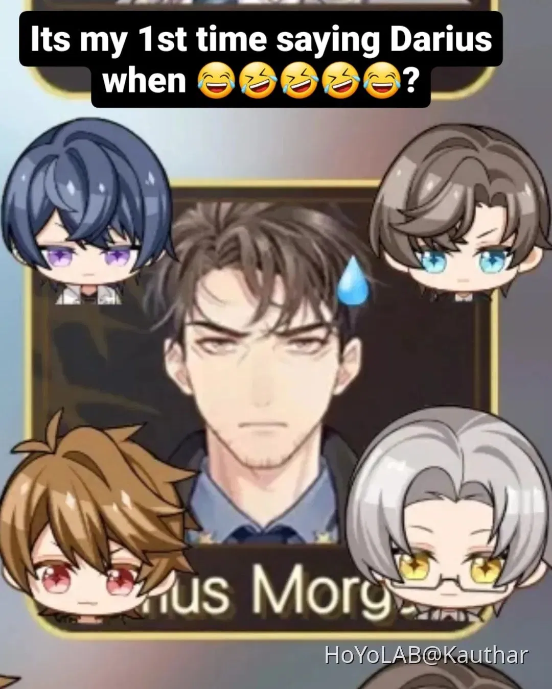 [meme] its my 1st time agree, When Darius became official male lead ...