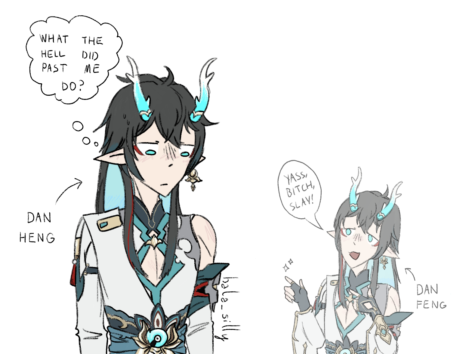 dan heng and dan feng Honkai: Star Rail | HoYoLAB