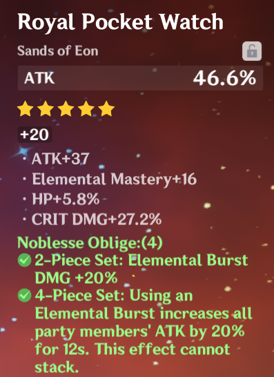Bro a 27% crit damage artifact Genshin Impact | HoYoLAB