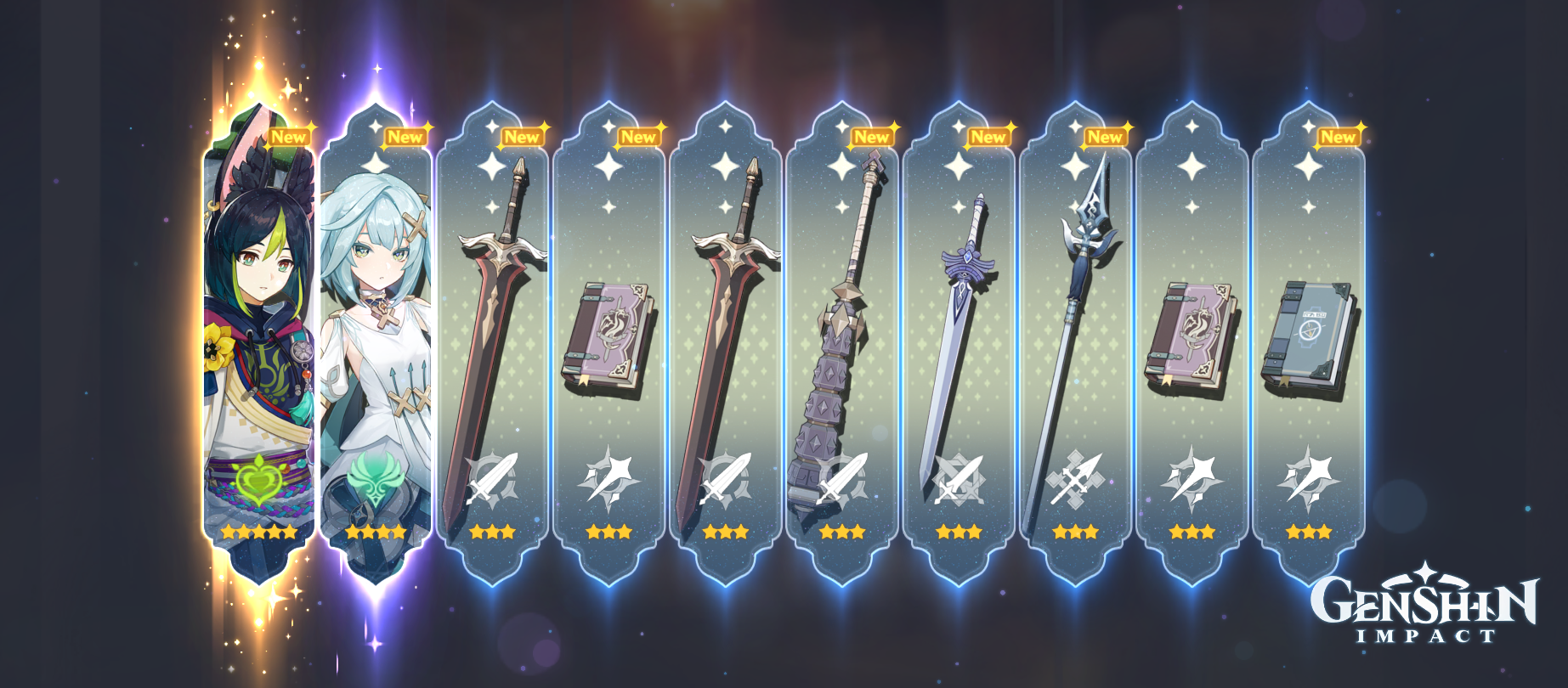 first ever legendary Genshin Impact | HoYoLAB