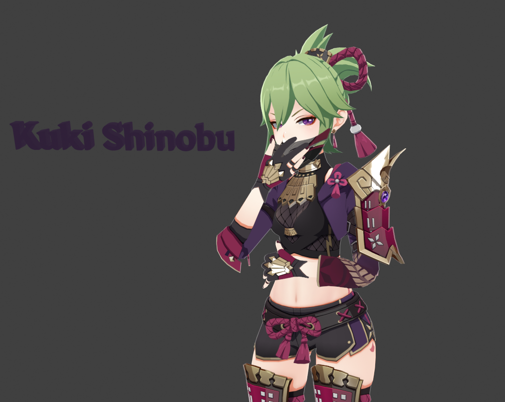 Cookie shinobu render Genshin Impact | HoYoLAB