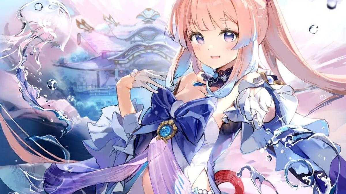 Kokomi fish fan art!! Genshin Impact | HoYoLAB