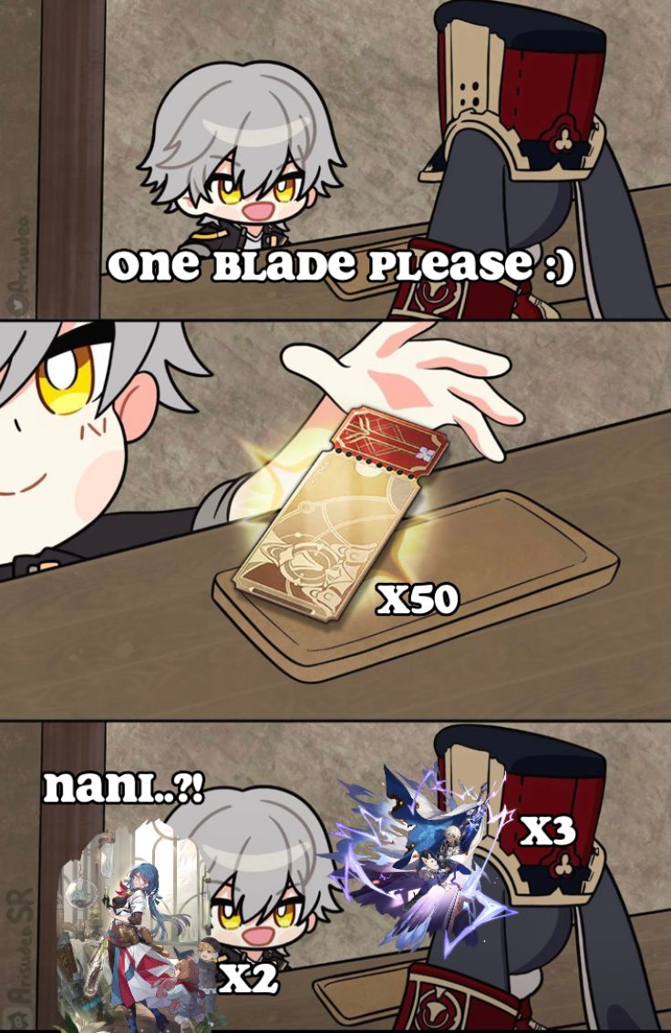 My Blade pulls so far :( Honkai: Star Rail | HoYoLAB