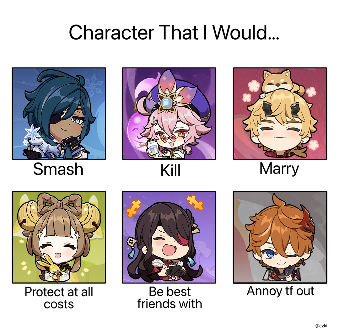 Choices 2: Electric Boogaloo 💅🏻 Genshin Impact | HoYoLAB