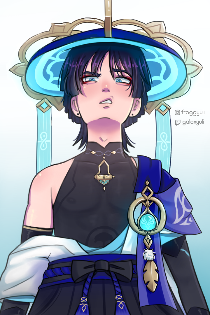 Wanderer fanart contest Genshin Impact | HoYoLAB