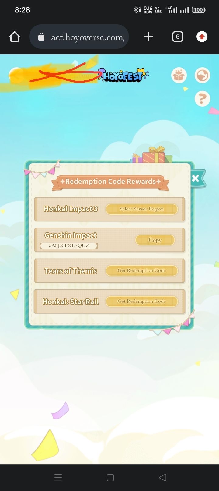 hoyo feast redemption code Genshin Impact | HoYoLAB