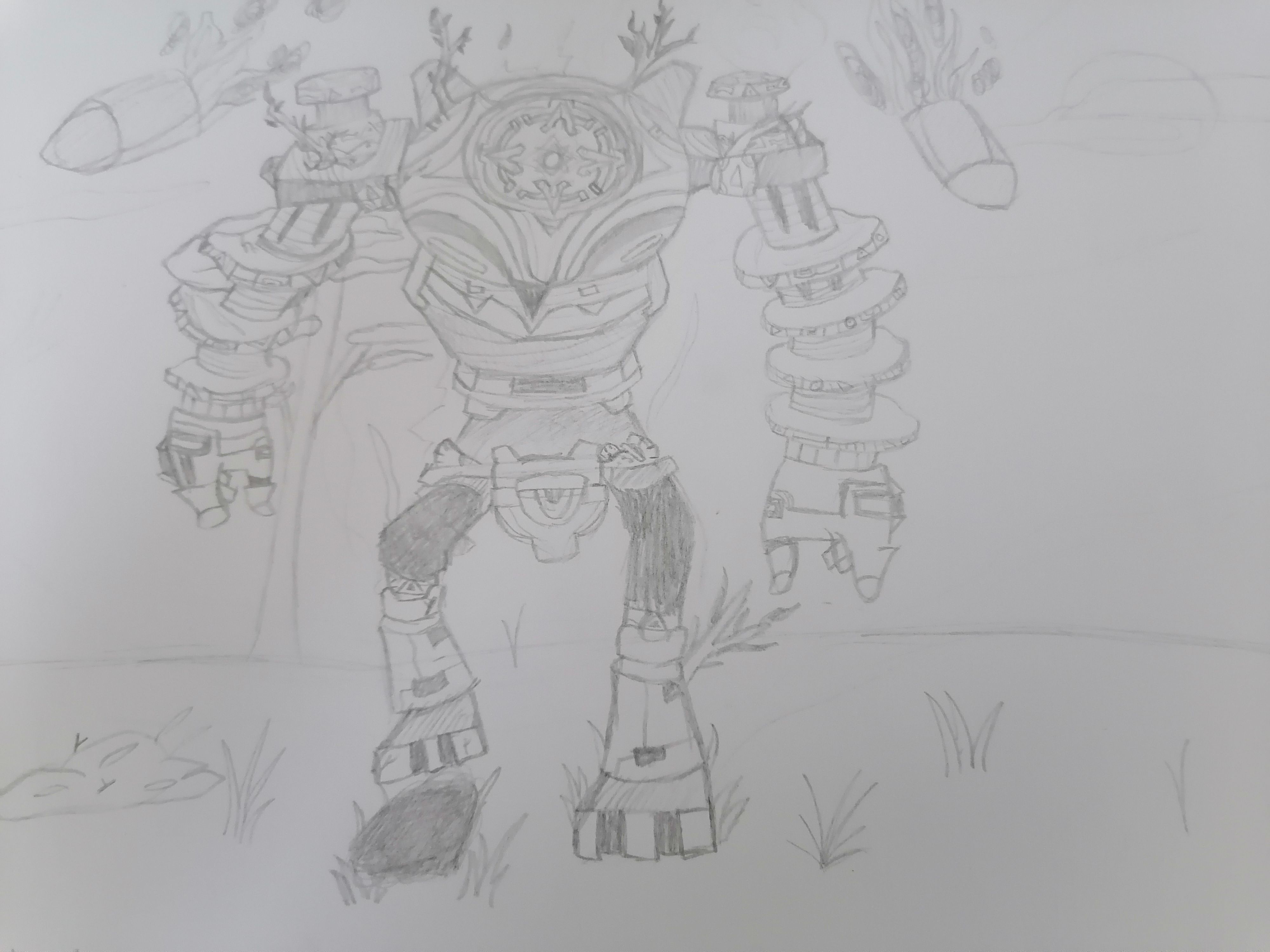 Ruin Guard doodle Genshin Impact | HoYoLAB