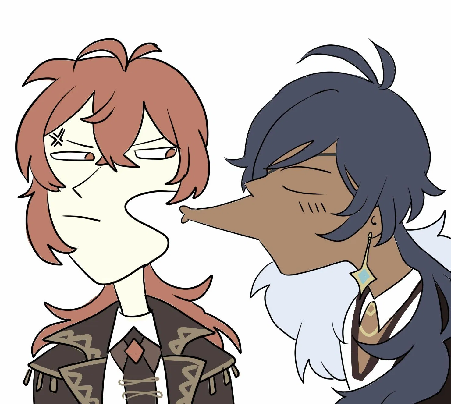 Kiss...? Genshin Impact | HoYoLAB