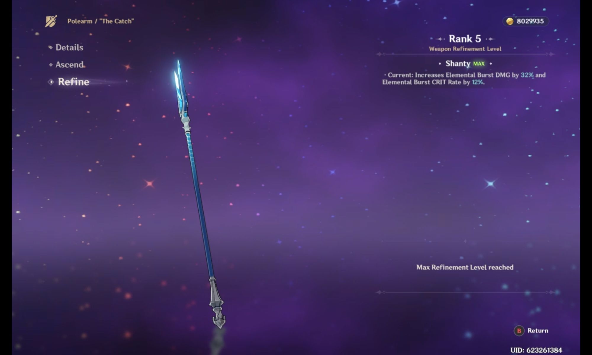 Finally got the catch to r5 Genshin Impact | HoYoLAB