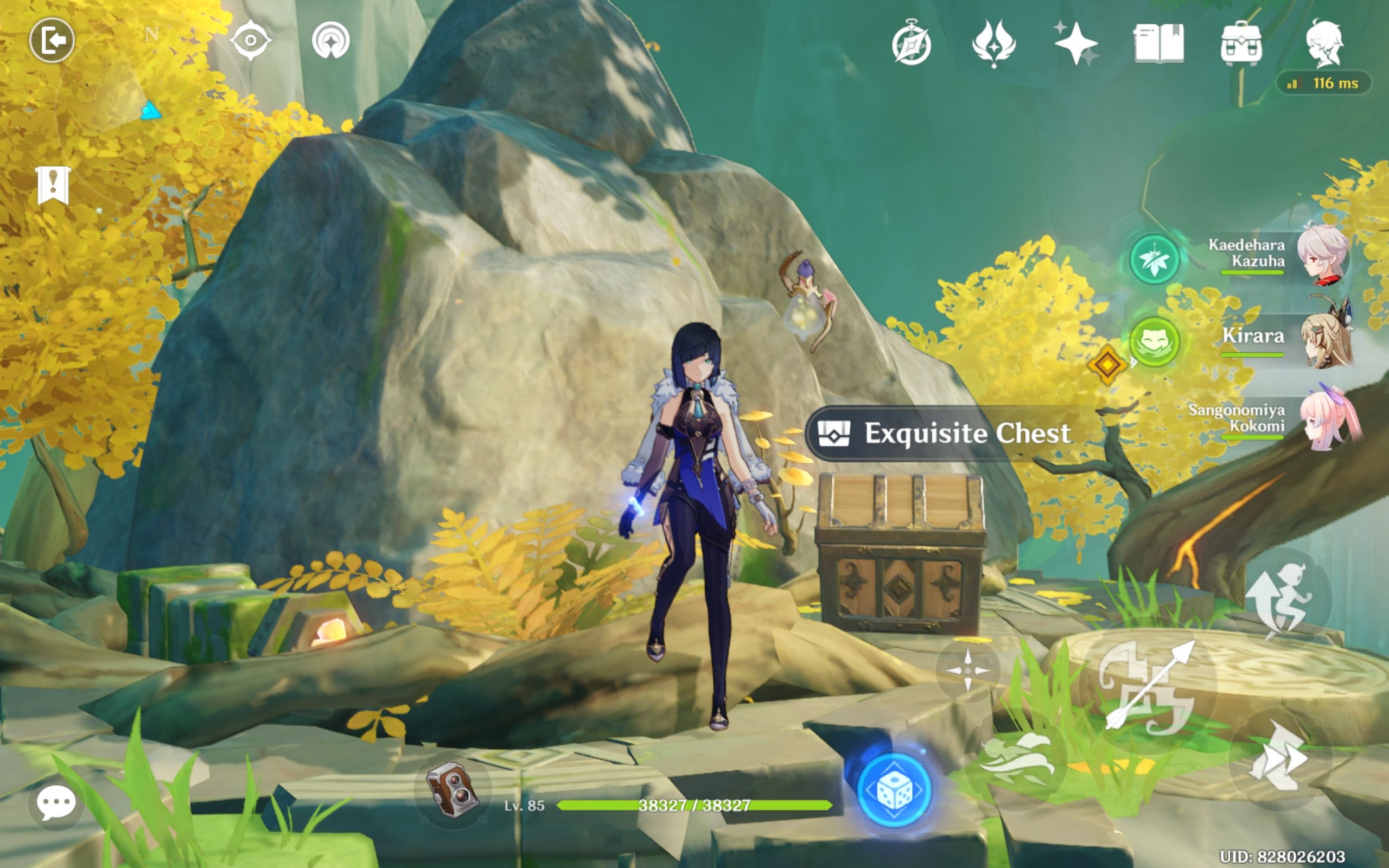 Kinda hidden chest in luhua pool domain Genshin Impact | HoYoLAB