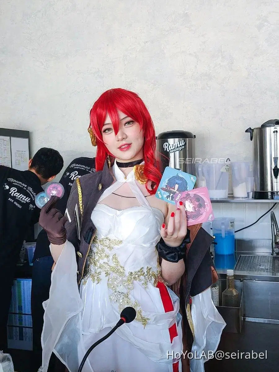 Himeko Cosplay at HSR Global Tea Event - Jepara, Indonesia Honkai: Star Rail | HoYoLAB