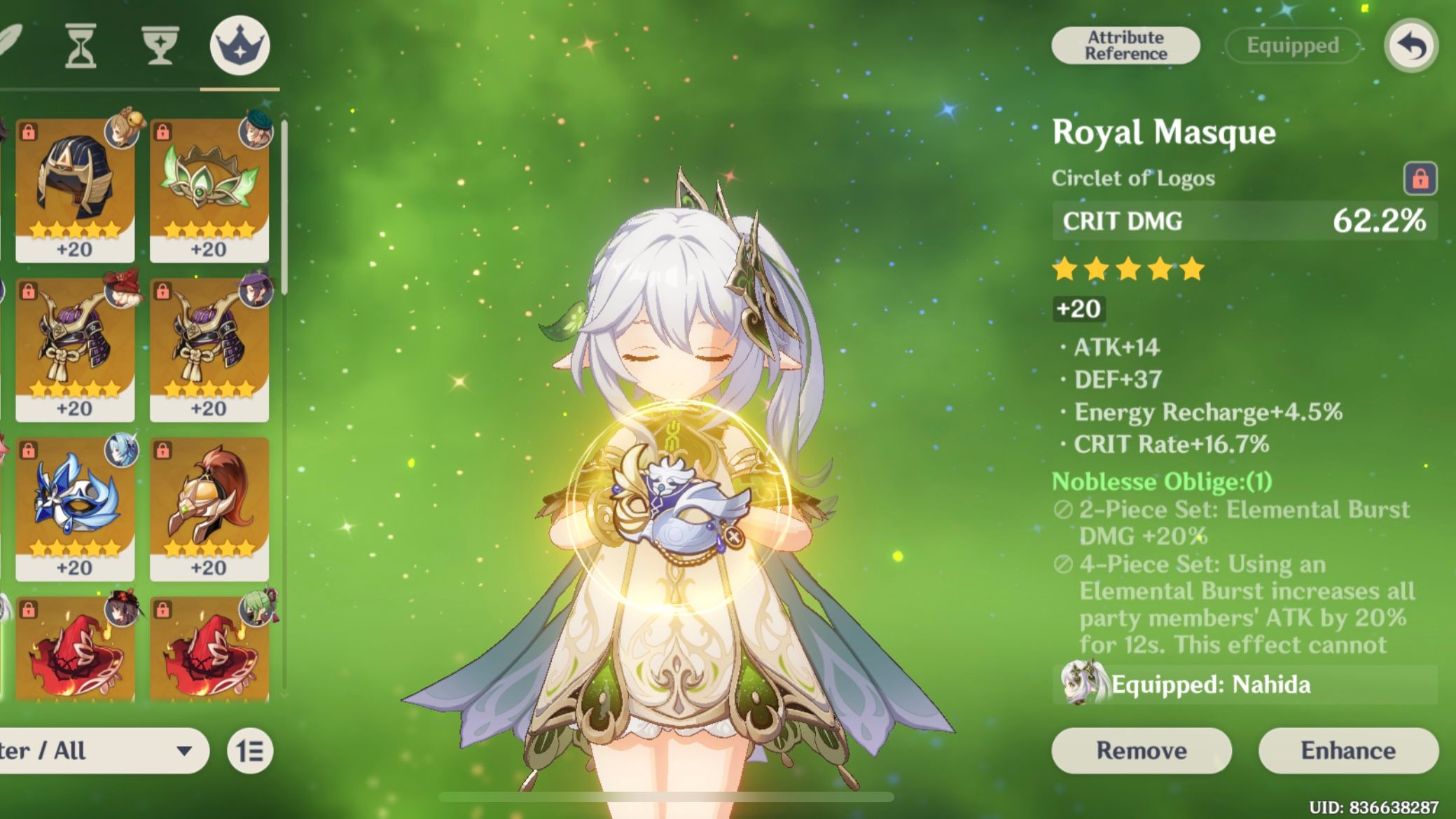 Omg my first circlet that roll on all Crit rate! Genshin Impact | HoYoLAB