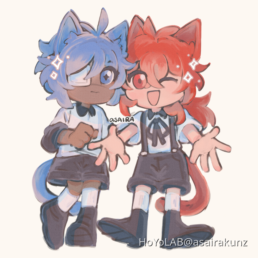 Kaeya & Diluc meow Genshin Impact | HoYoLAB