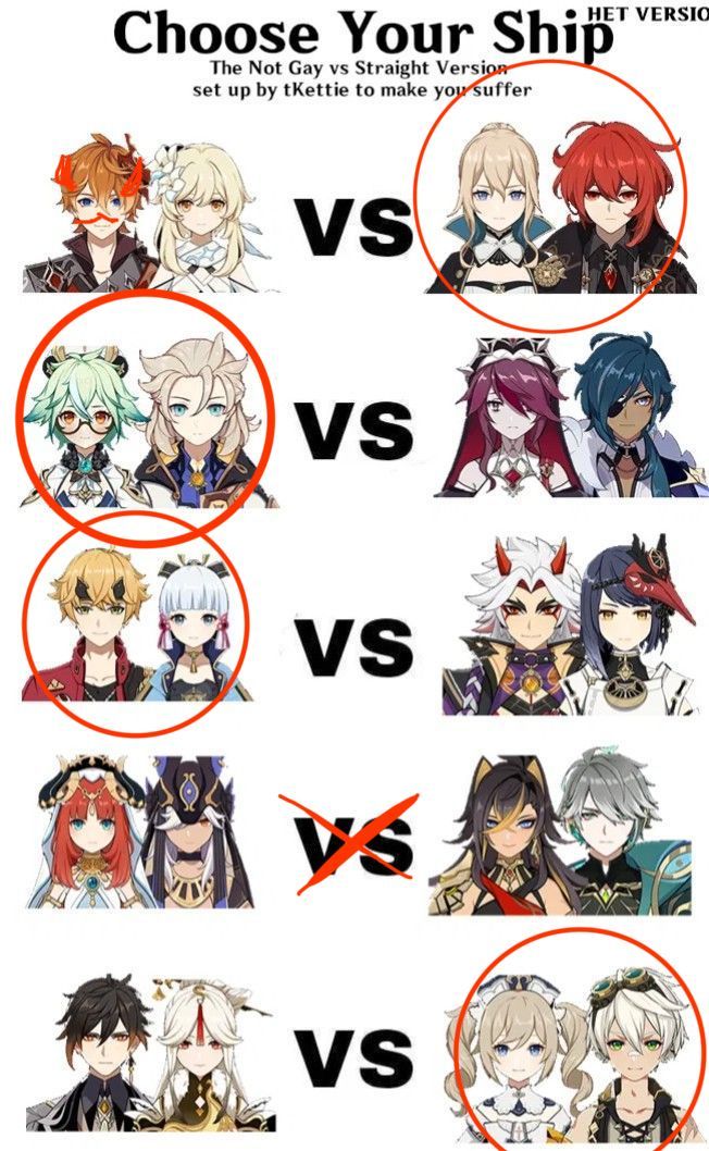 Choose Your Ship - Genshin Genshin Impact | HoYoLAB