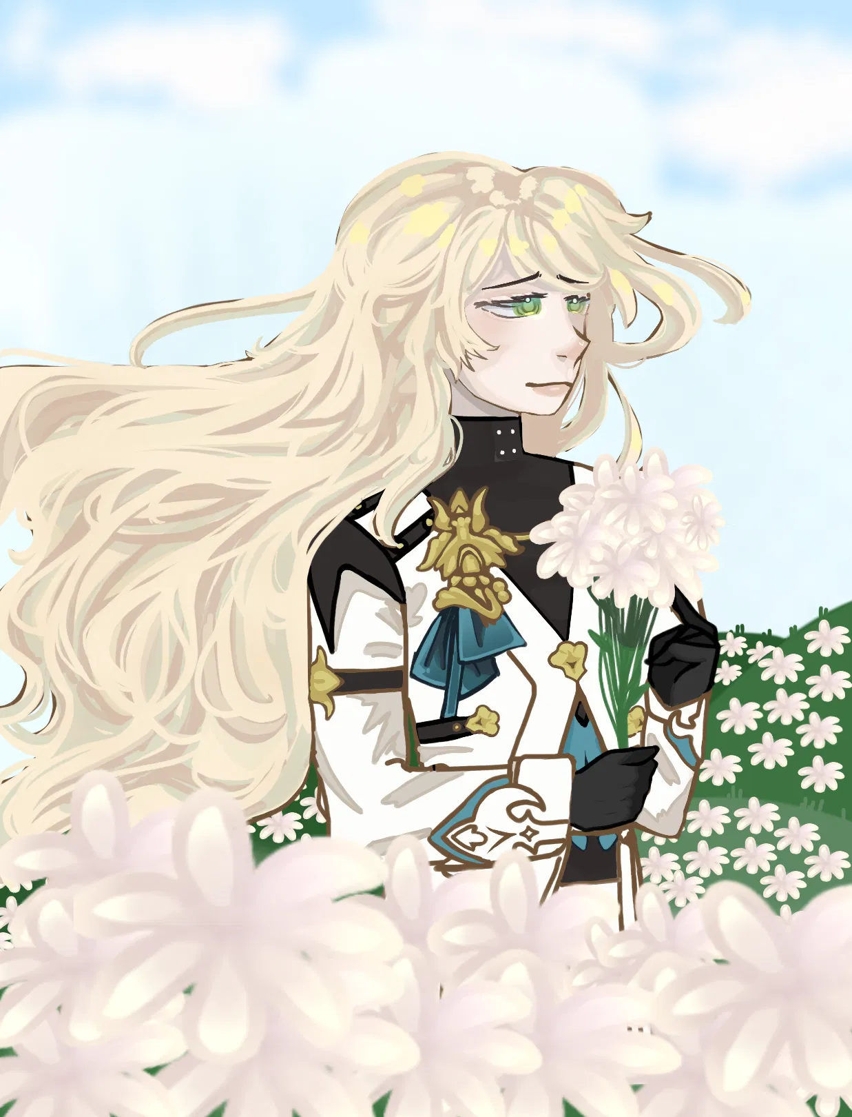 Luocha looking for the perfect flowers Honkai: Star Rail | HoYoLAB