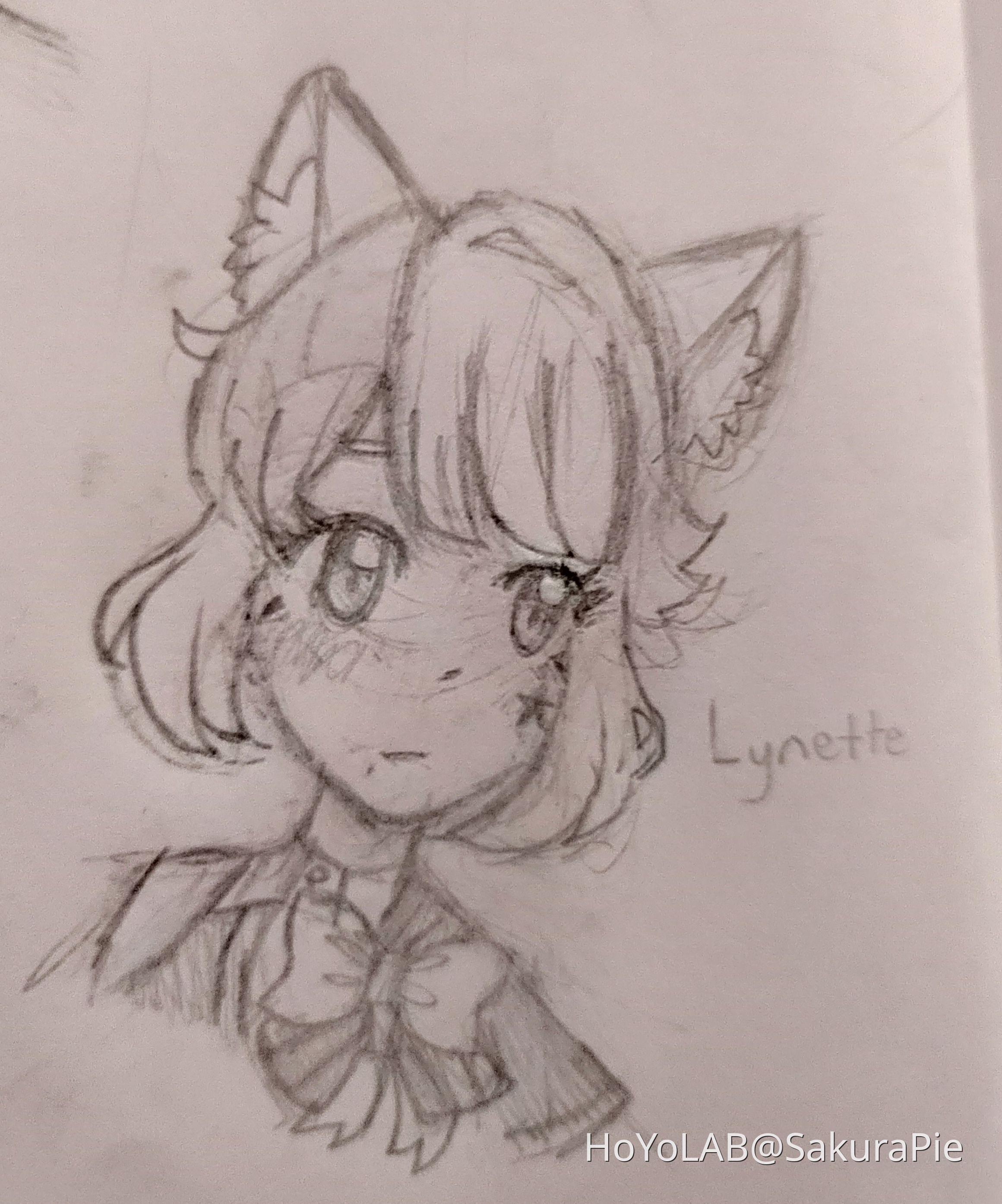 Lynette Sketch 🩵 Genshin Impact | HoYoLAB