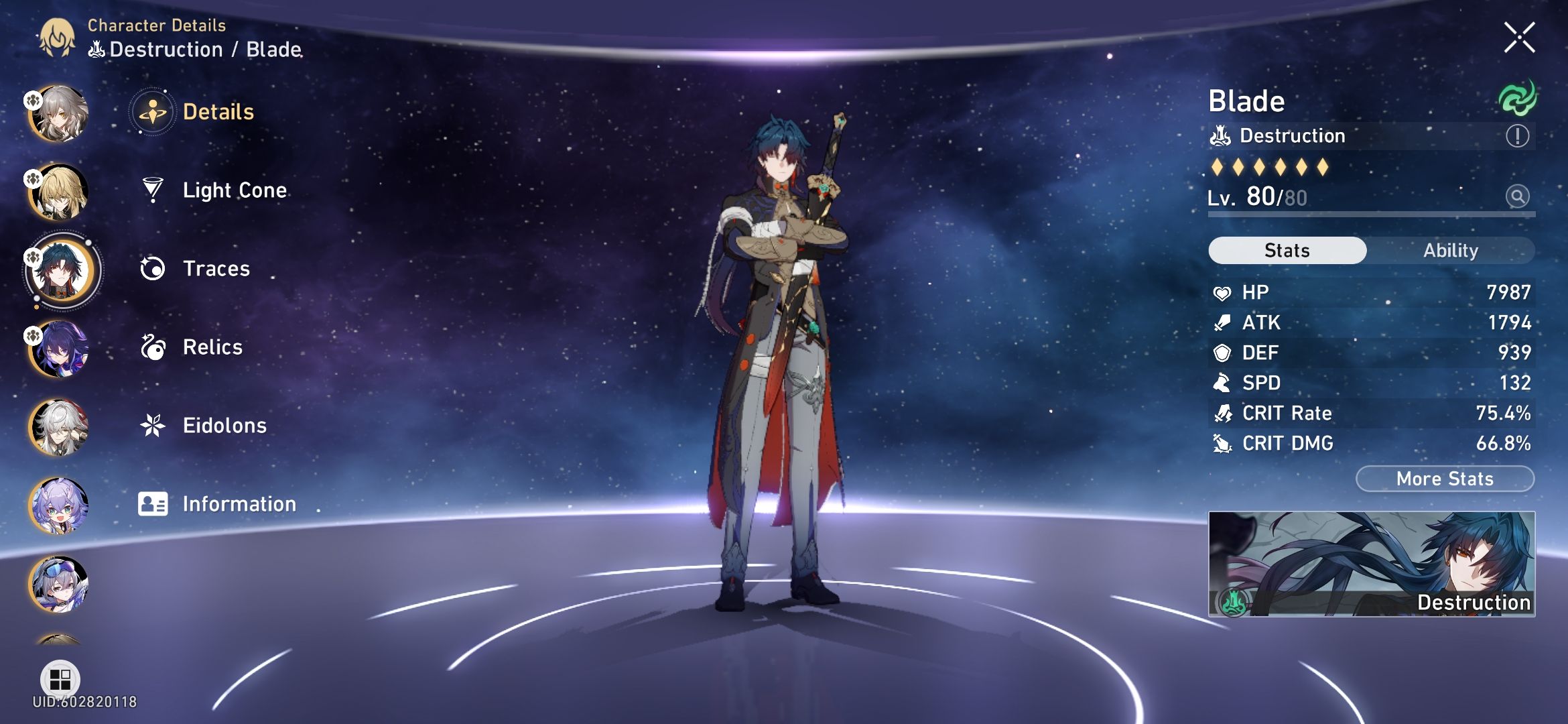 Big Leveled Blade Honkai: Star Rail | HoYoLAB