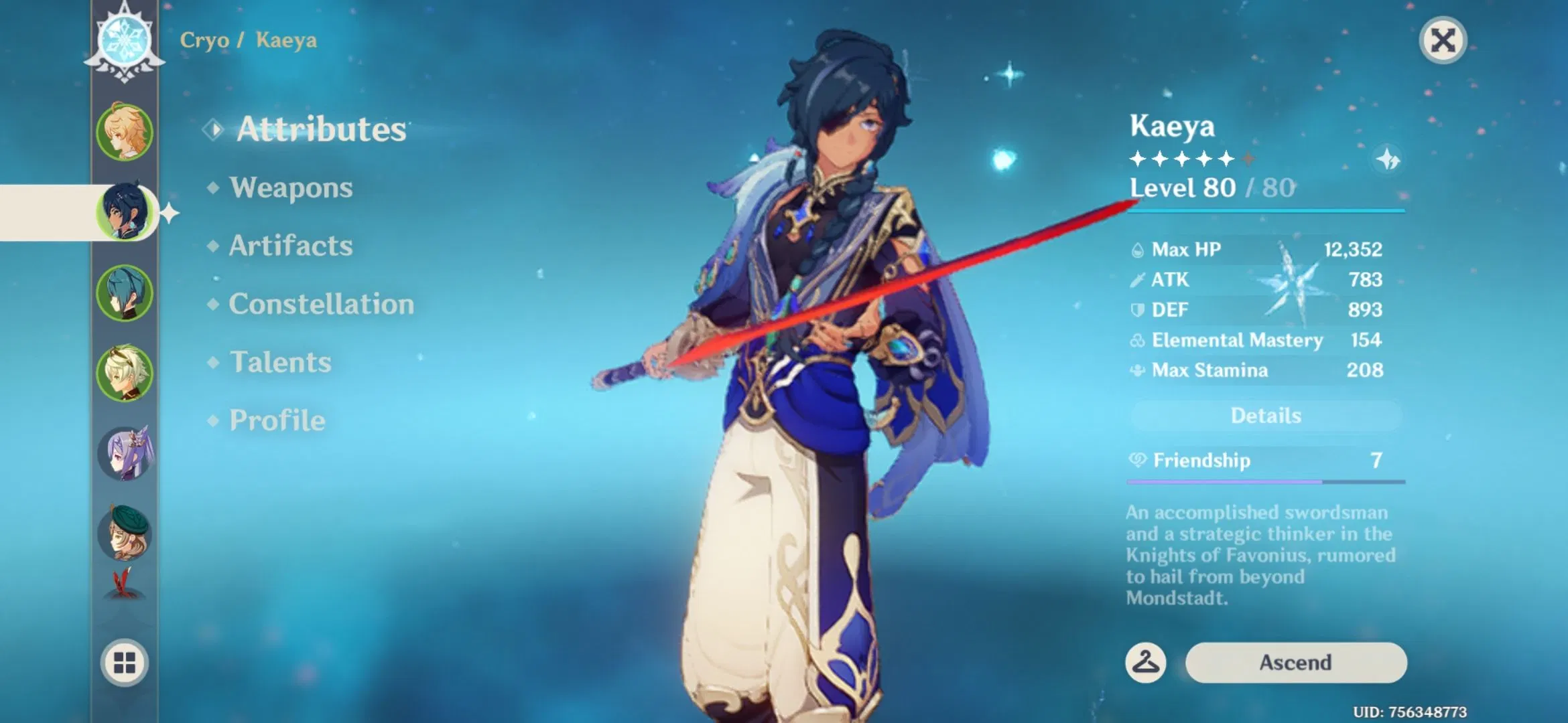 I went through 5 stages of greif to get Kaeyas skin😍 Genshin Impact ...