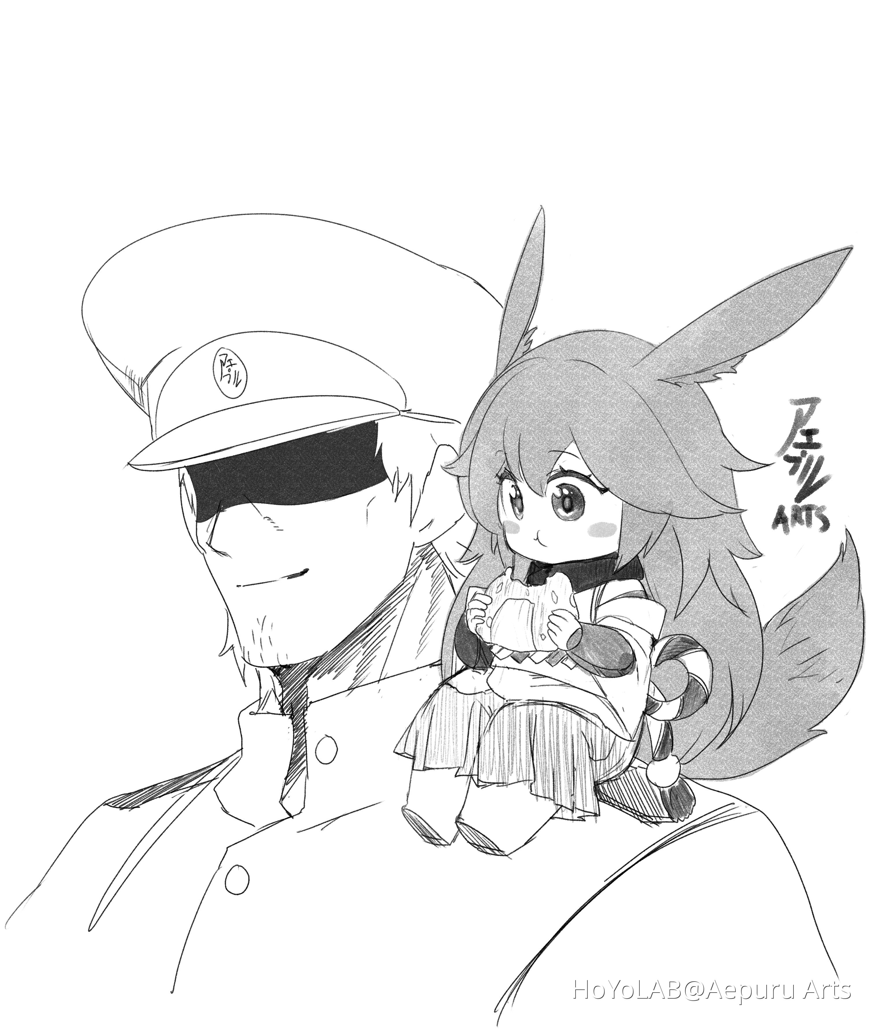 yae sakura and captain Honkai Impact 3rd | HoYoLAB