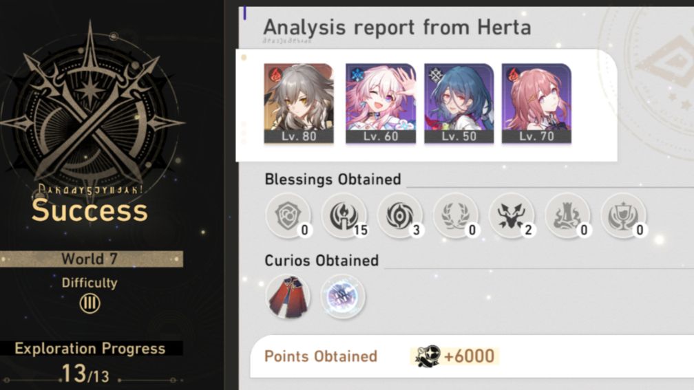 [StarRail1.2] Remembrance Path for W7D3 with March7th and Fire ...